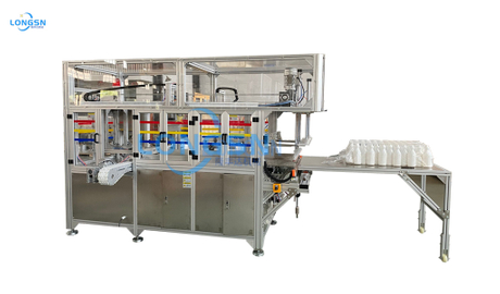 Empty bottle packing machine, Cap Assembly Machine ,Cap lining machine Manufacturer - LONGSN